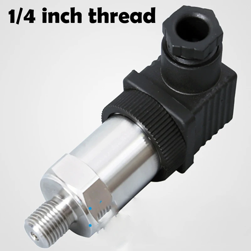 Mini Pressure Transmitter Sensor Output 4-20ma Pressure Hydraulic 1/4 ...