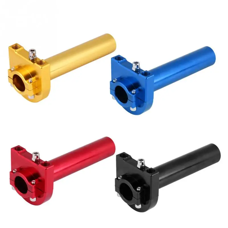 Universal 7/8" 22mm Aluminum Alloy Handlebar Throttle Twist Grips Accelerator for Motorcycle ...