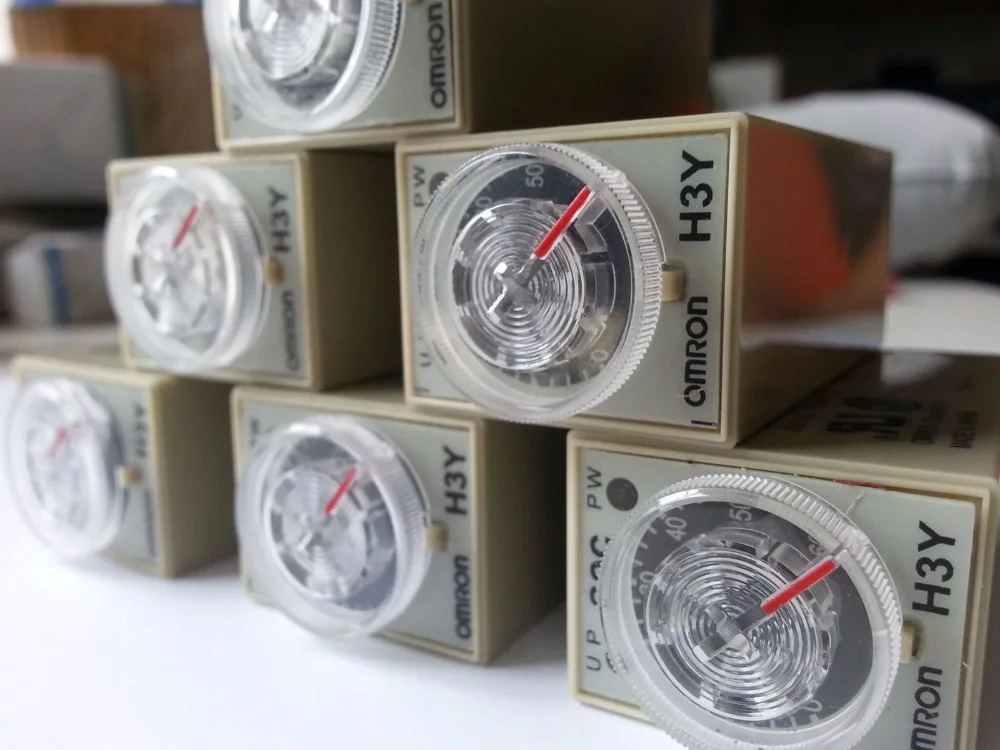 10pcs Dc12v Dc24v Ac110~120v Ac 220v ~ 240v Delay Timer Time Relay 0.5 ...