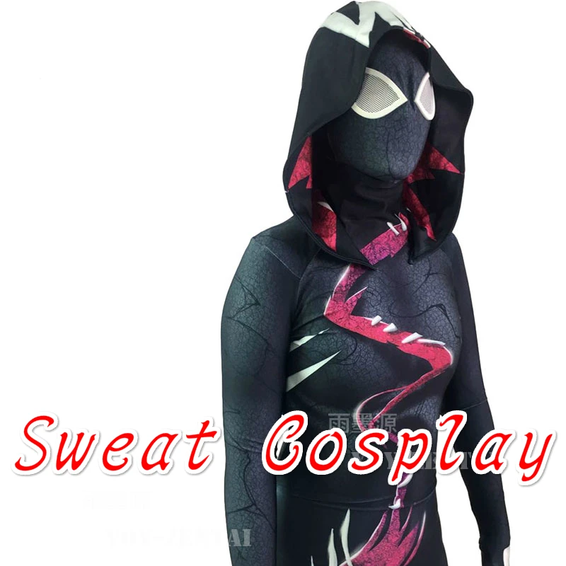 High Quality Gwenom Spider Costume 3D Printed New Venom Gwen Stacy ...
