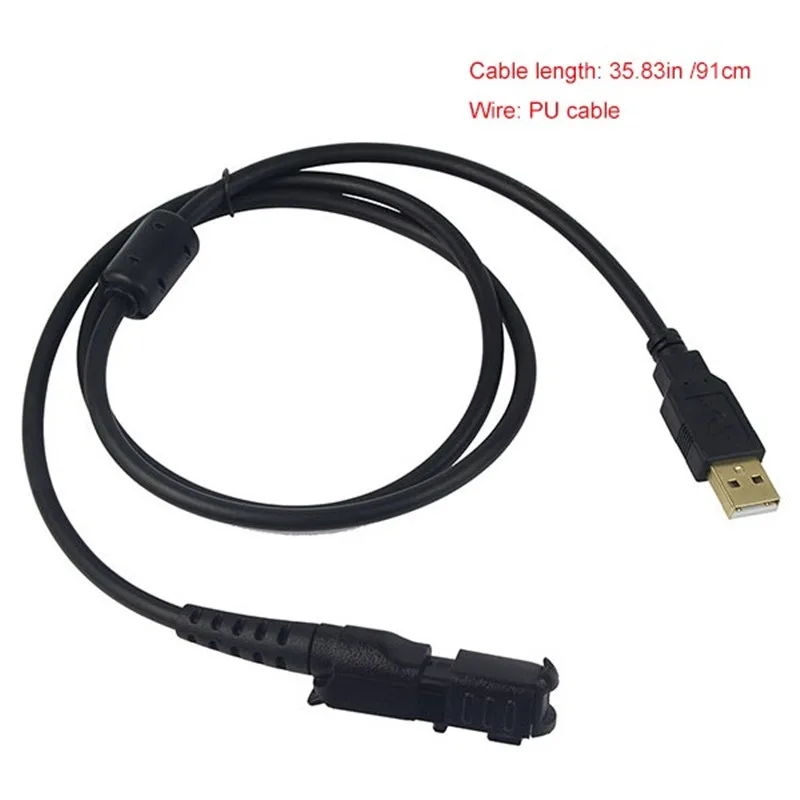 2pcs NEW USB Programming Cable for Radio Walkie Talkie XIR P6600/6620 ...