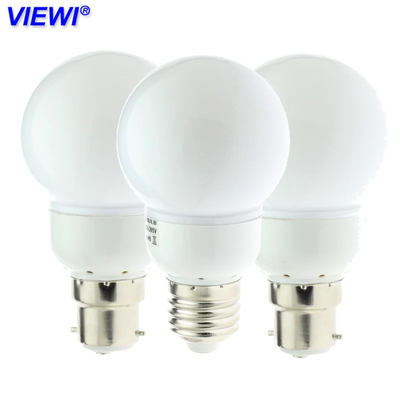 Viewi 10X lamparas led bulb light B22 E27 12v 24v ball bulbs lamp 2835 ...