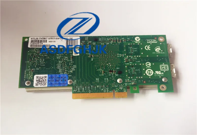 For Intel X520 DA2 10Gb 10Gbe 10 Gigabit Network Adapter NIC Dual ...