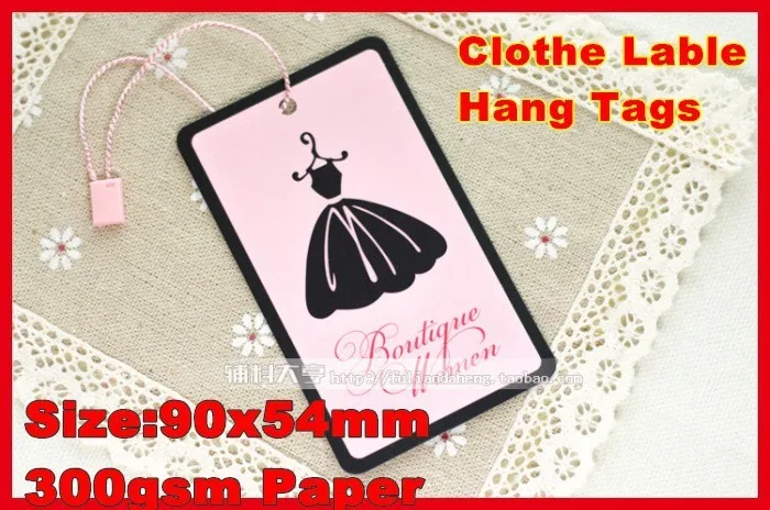 Price Tags For Clothing