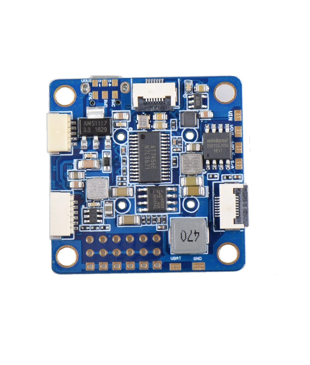 Контроллер полета Betaflight AIO F4 V6 OSD STM32 F405 5x UARTs 30,5x30 ...