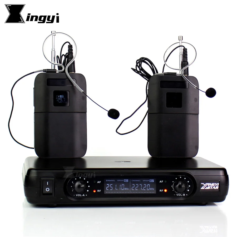 Wireless Lavalier Mic 2x Beige Single S - Mini XLR Connector For Shure ...