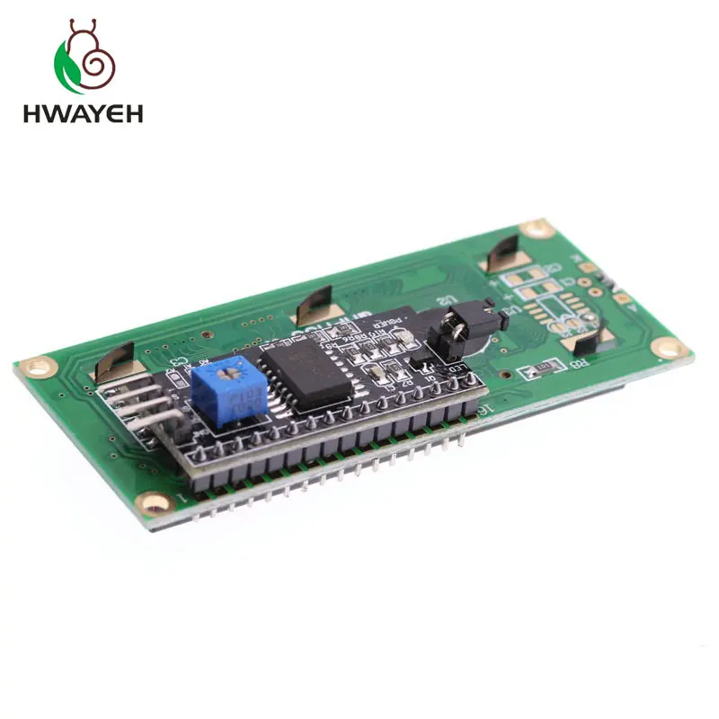 LCD1602+I2C LCD 1602 module Blue screen IIC/I2C LCD1602 Adapter plate ...