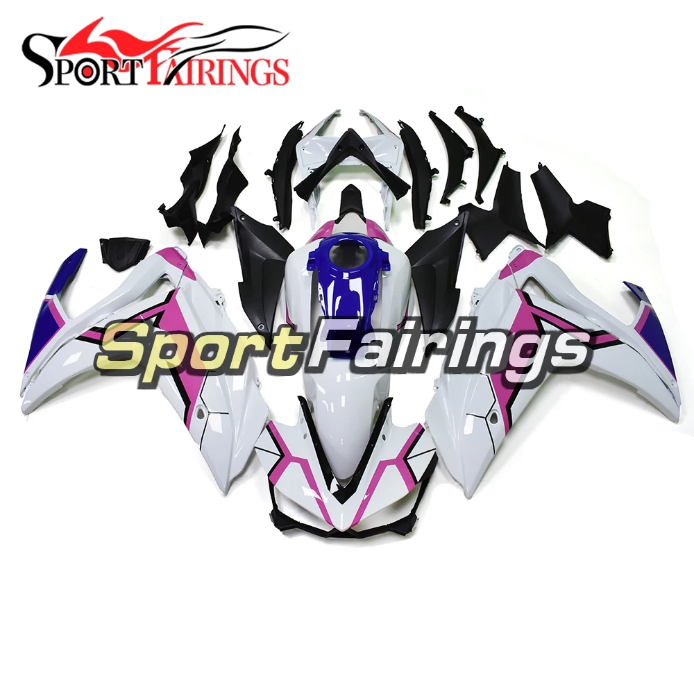 White Pink Fairing For Yamaha R25 / R3 2015 2016 Motorcycle Hull Red ...
