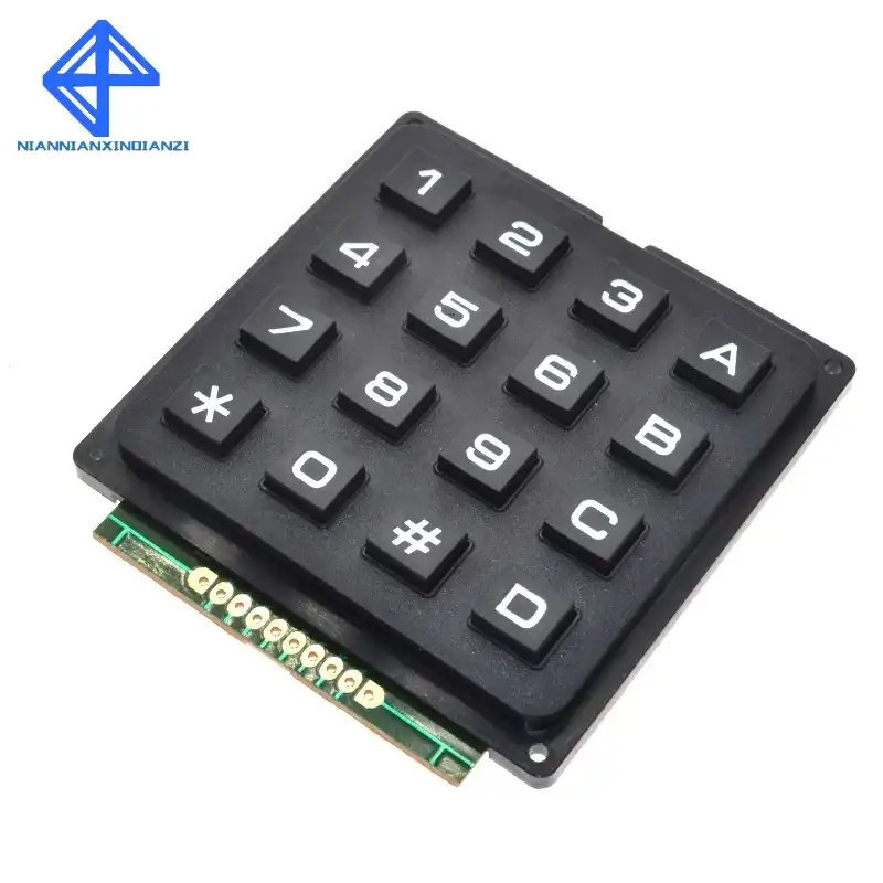 16 Key I2C keypad Switch Keypad 1x4 2x4 3x4 4x4 Matrix Array Matrix ...