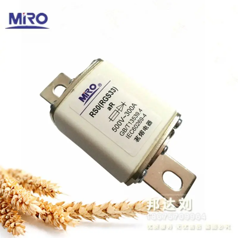 Original New 100% Rs0-300a Rs3-300a 500v Fast Fuse Rs0-300a Rgs33 ...