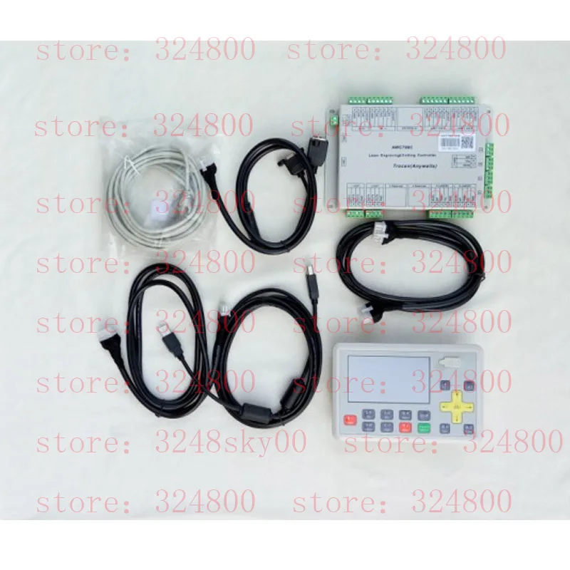 original whole set laser machine controller AWC708C LITE Co2 Laser ...
