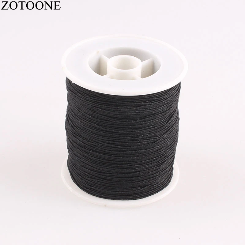 ZOTOONE белые черные нитки для швейной машины набор полиэфирных нитей ...