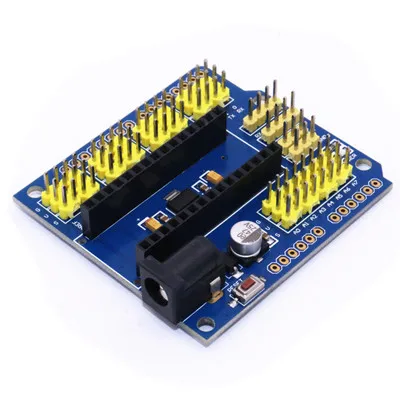 10PCS/LOT Nano 328P Expansion Adapter Breakout Board IO Shield for ...