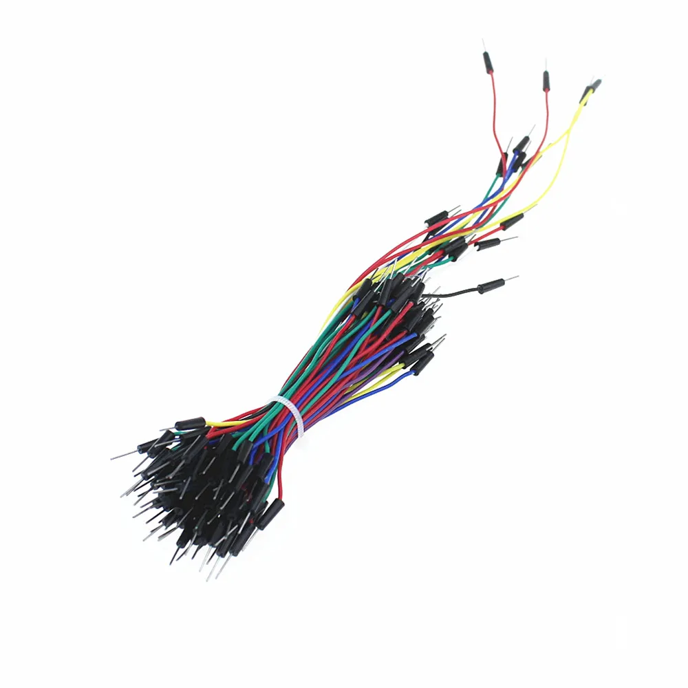 Smart Electronics 65pcslot Jump Wire Cable Male To Male Flexible Jumper Wires For Arduino