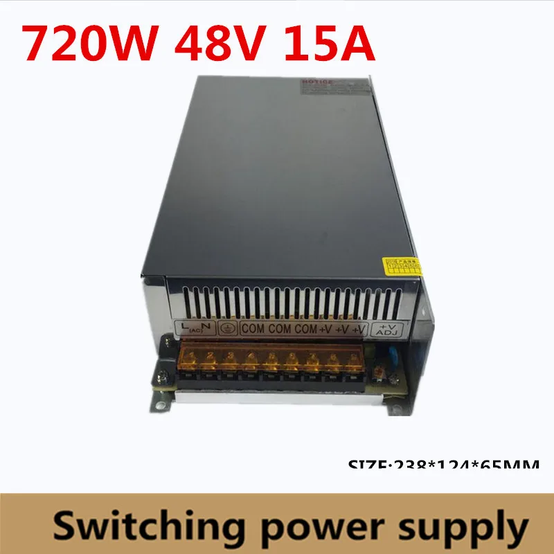 48V 15A 720W Adjustable power supply 48V Switching Power Supply for ...