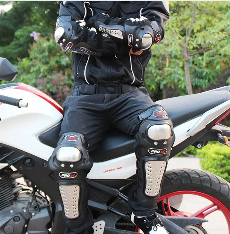 4pcs/set New Stainless Steel Motorcycle ATV Racing Motocross Protective ...