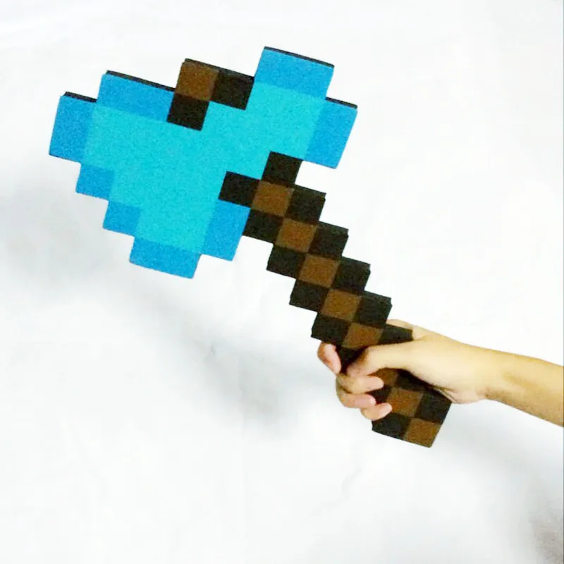 1 piece minecraft hatchet, promotional minecraft axe sword for Baby ...