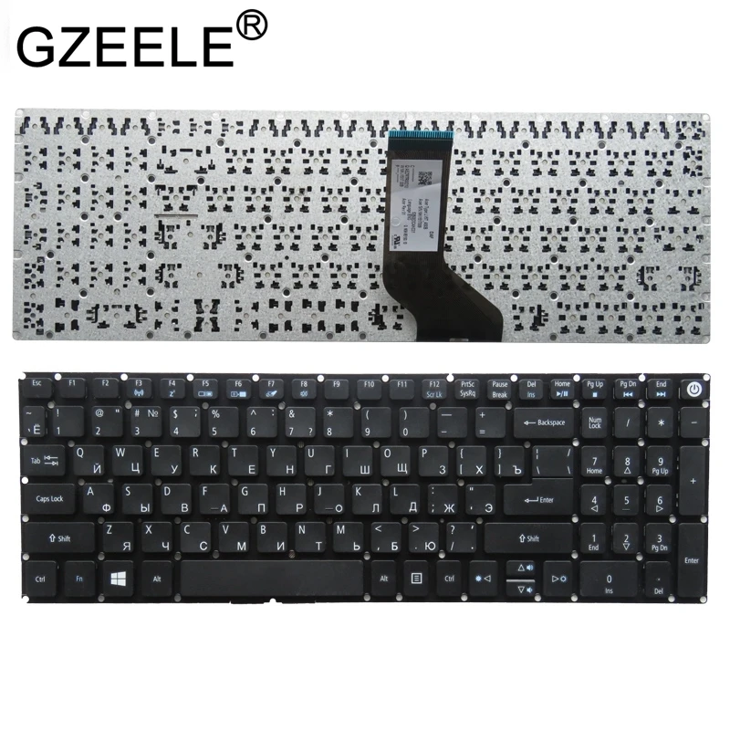 New Russian RU laptop keyboard for Acer Aspire 5 A515 51 A515 41 A515 ...