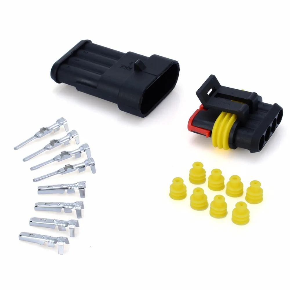 Mayitr High Quality Car Way Seal Connector Auto Electrical Waterproof ...