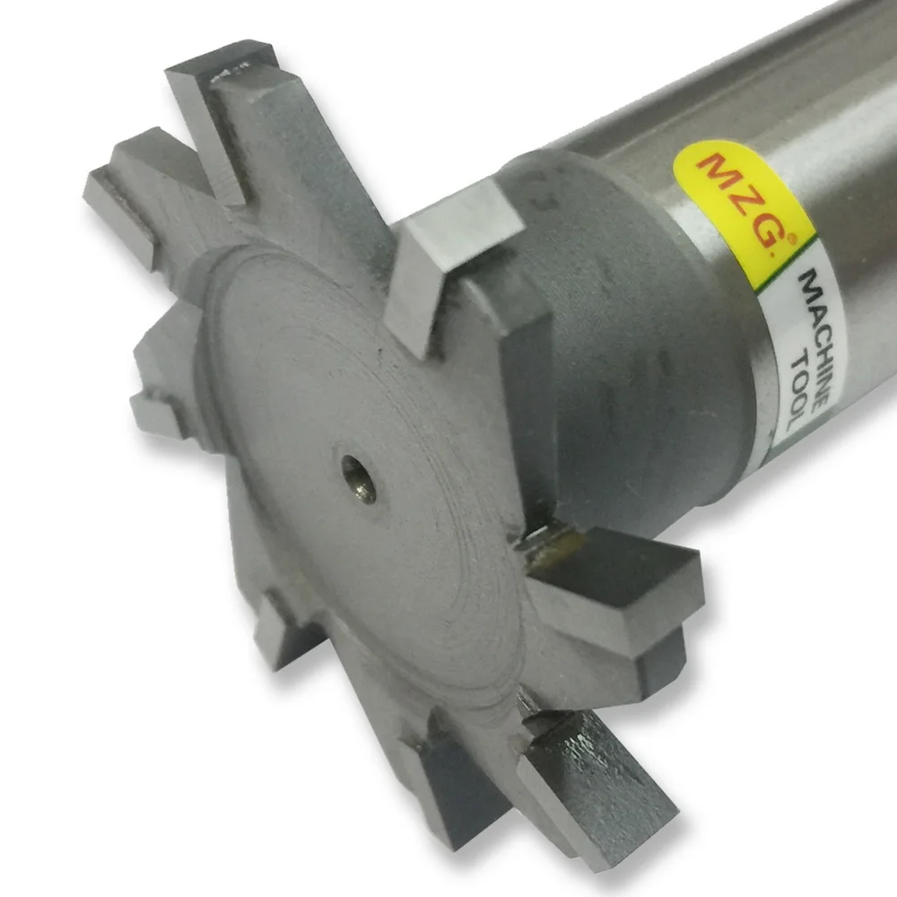MZG fresas de corte recto de 16 30mm, con ranura en T, Tipo de borde de ...