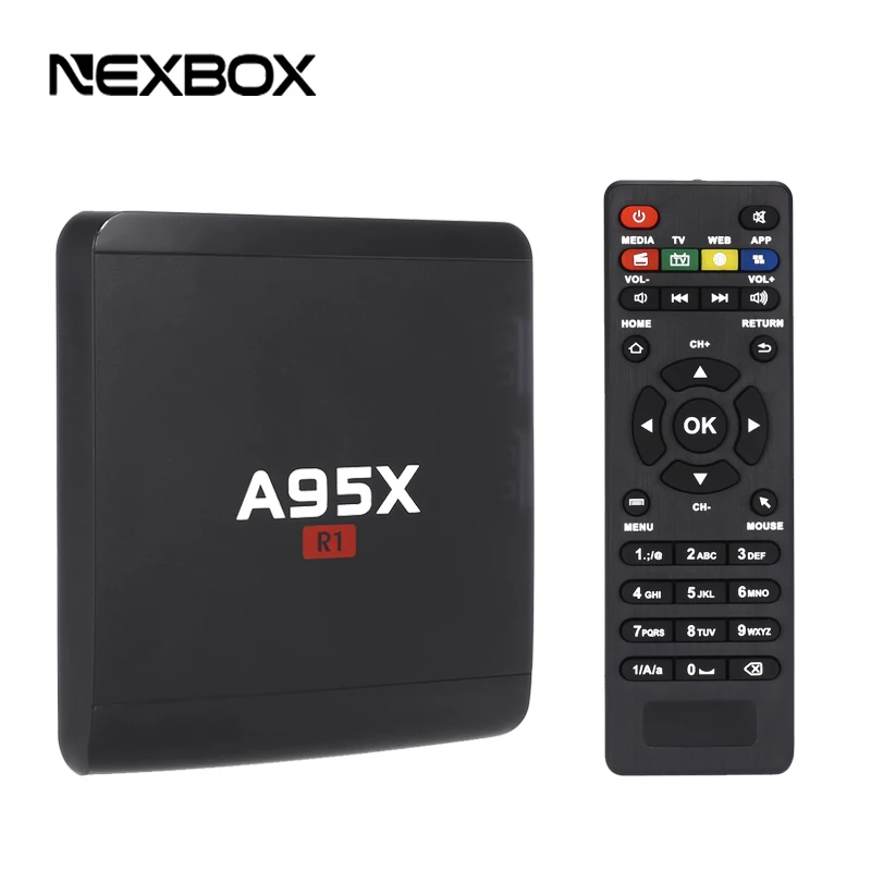 A95X R1 TV Box Rockchip RK3229 Quad Core CPU Android 5.1 1GB 8GB Smart ...