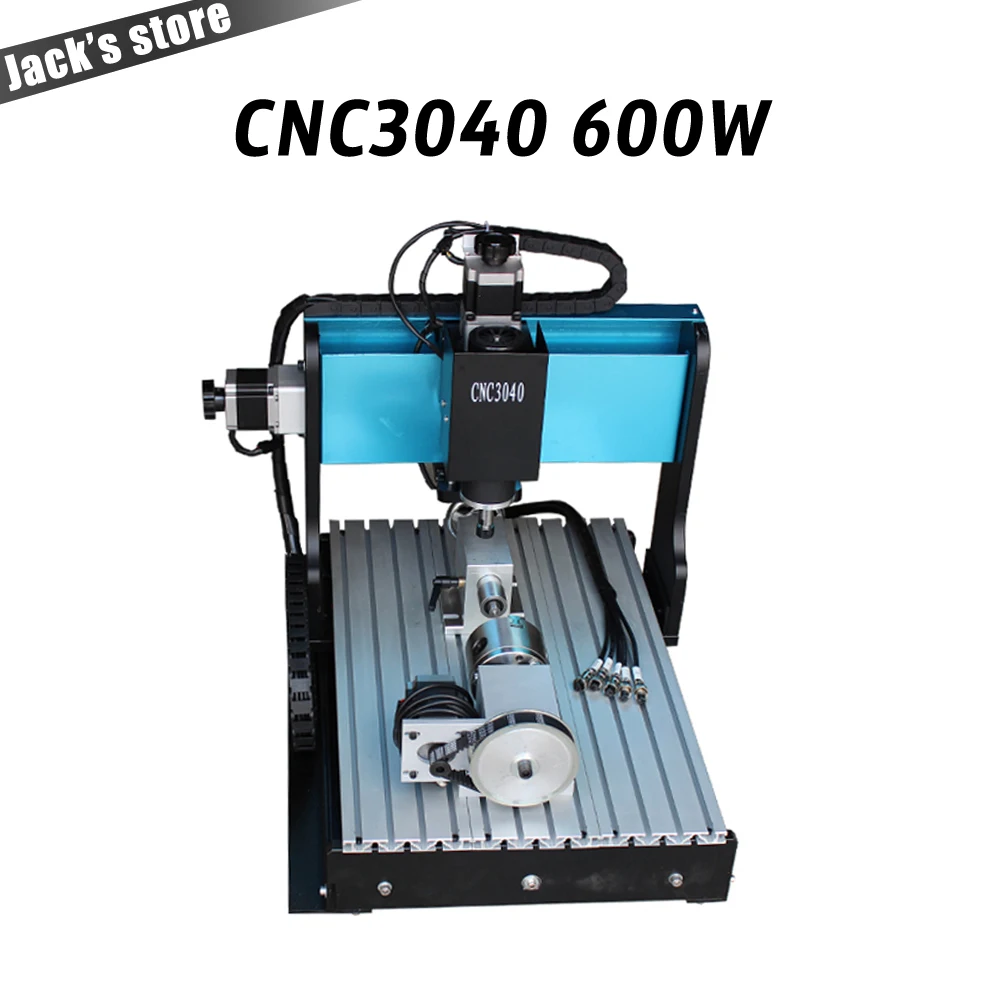 3040Z DQ++(4aixs), 3040 600W Ball screw wood PCB engraving machine ...