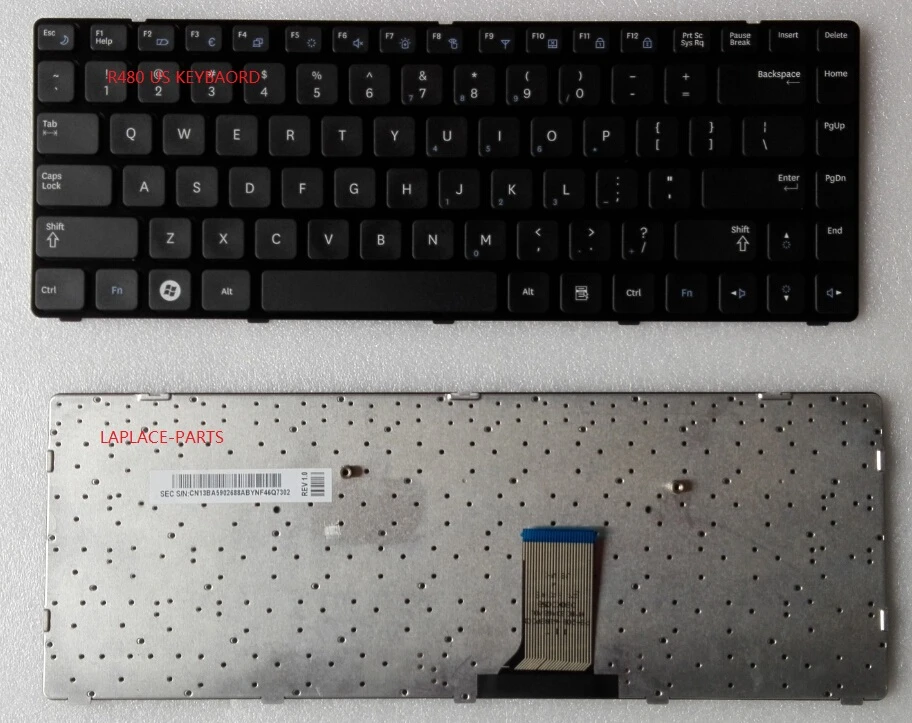 Ba59-02688a teclado ee.uu. layout para samsung r480