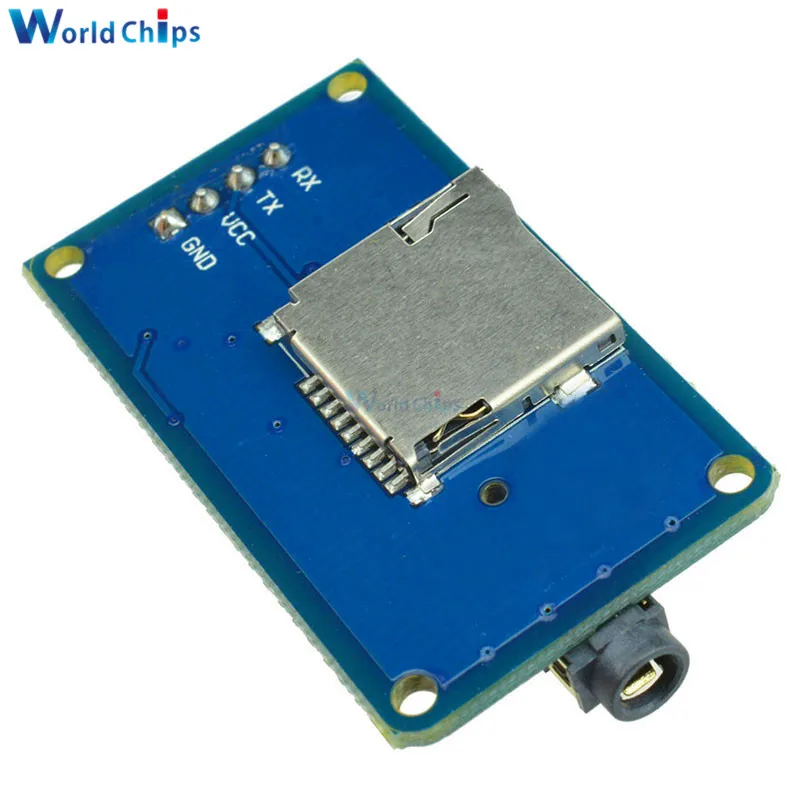 YX5300 UART ttl последовательное управление MP3 музыкальный плеер ...