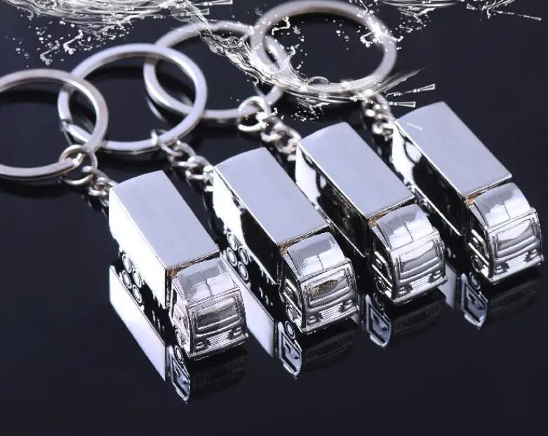 Creative-Truck-Key-Chain-Metal-Car-Keychains-Key-Ring-Keychain-Keyring ...