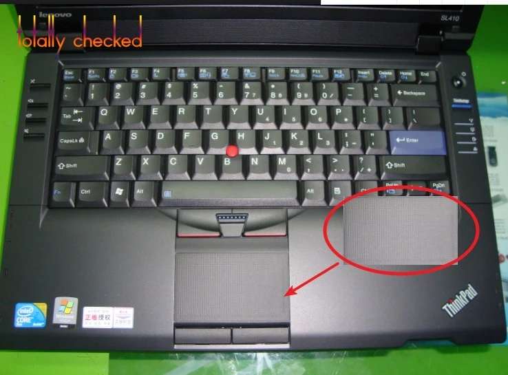 Matte Touchpad film Sticker Protector for Lenovo IBM Thinkpad L520 ...