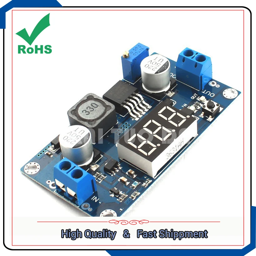 Module d'alimentation réglable, Booster XL6009 DC DC, 4.5V 32V à 5v 55V, régulateurs de tension ...