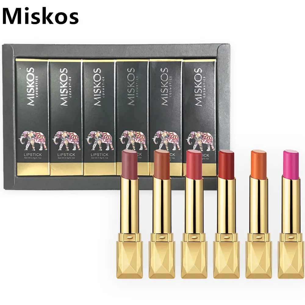 Aliexpress.com : Buy 6PCS Lipsticks Makeup Kit Long Lasting Matte ...