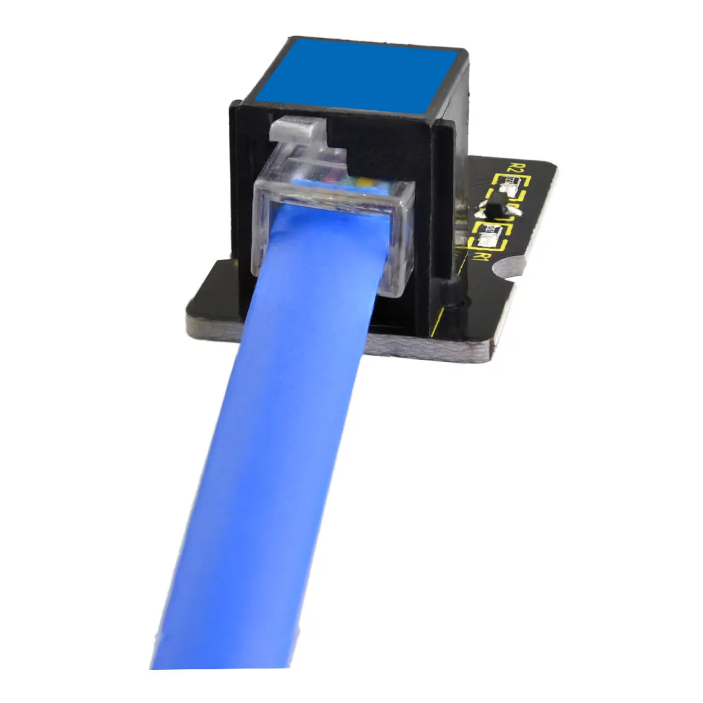 Keyestudio RJ11 EASY plug LED Module(Blue) for Arduino STEM