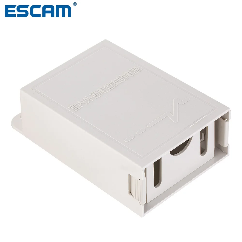 ESCAM DC 12V 2A Outdoor Waterproof CCTV Security Camera Power Supply ...