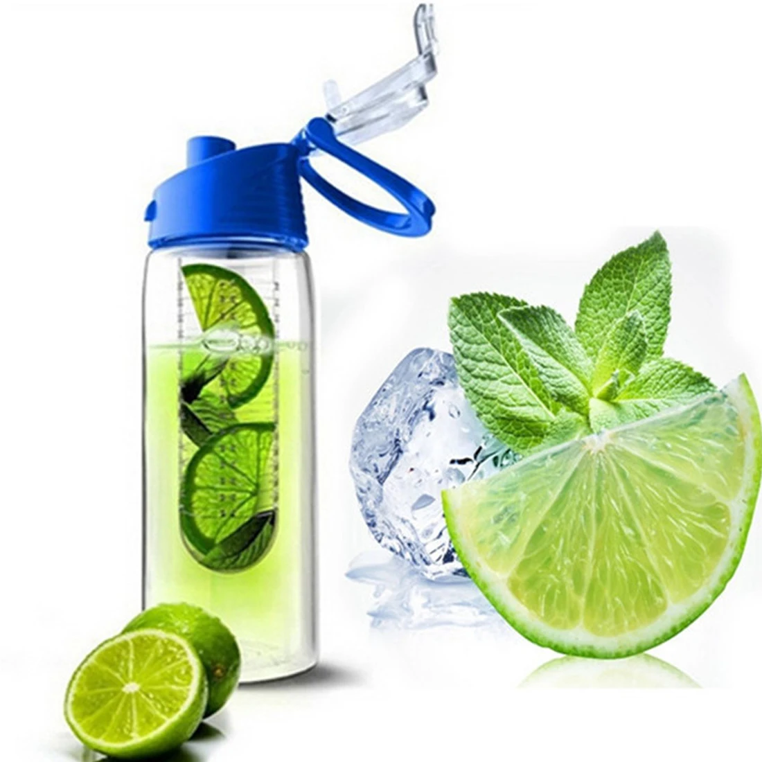 Good 800ML Fruit Water Bottle Fruit Infuser Lemon bottleJuice Bottle ...