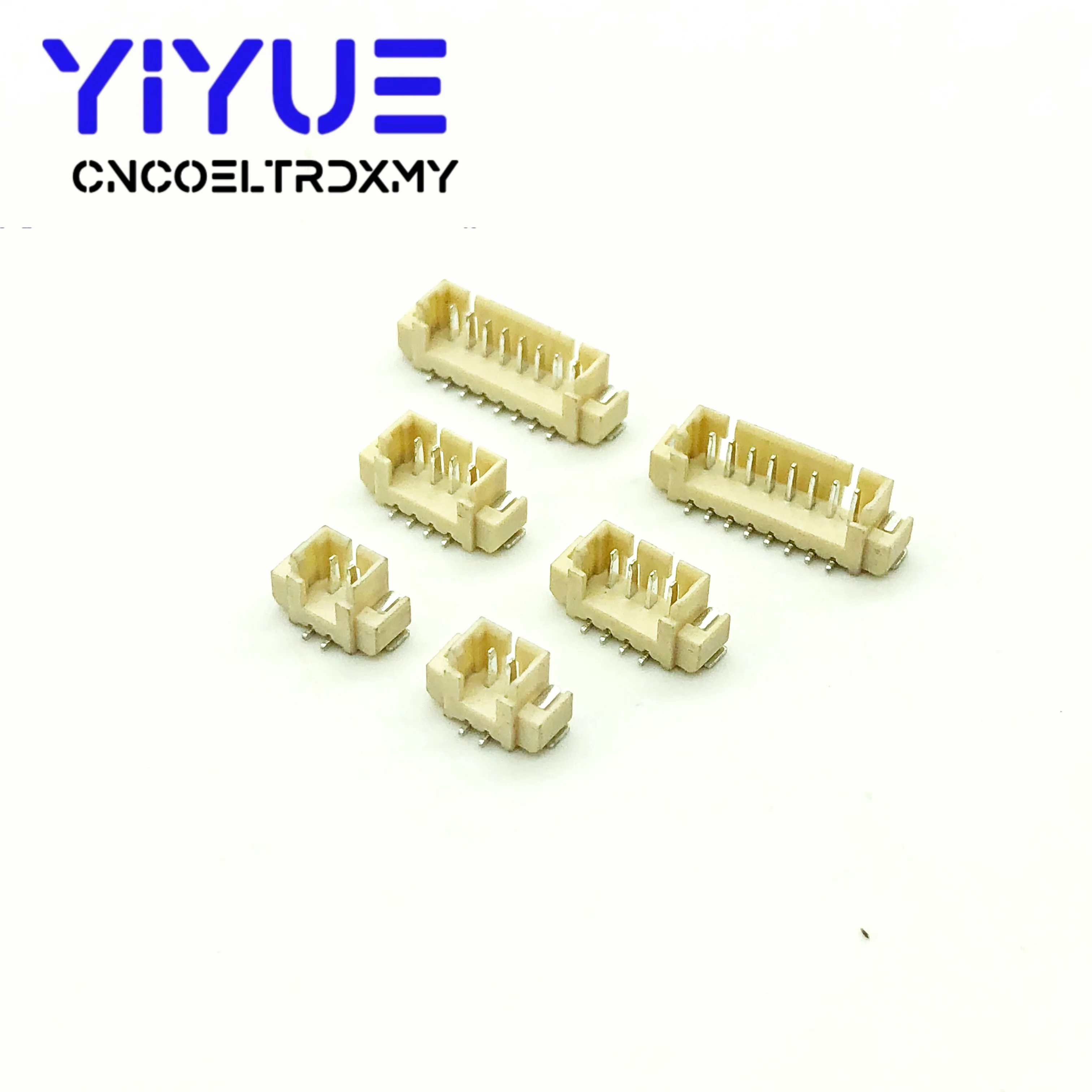 20pcs JST 1.25mm vertical Male Connector SMD Socket 1.25mm Plug SH Pitch Pin Header 2P/3P/4P/5P ...