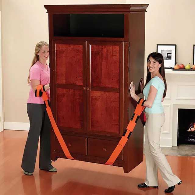 2PCS New Lifting Moving Strap Furniture Transport Belt In Wrist Straps ...