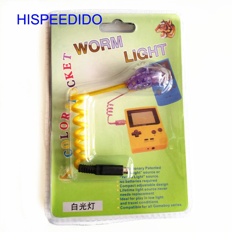 Hispeedido Flexible For Nintendo Gbc Gbp Worm Light Illumination Led ...