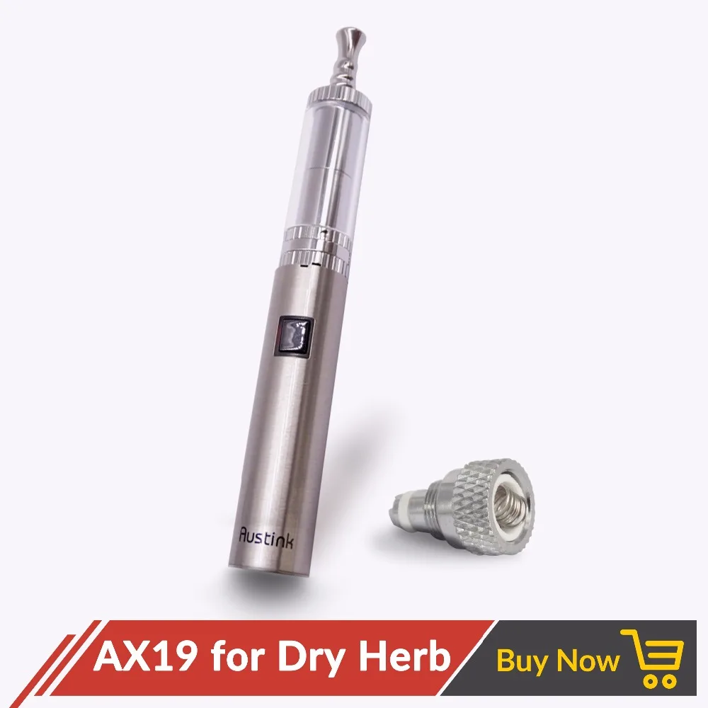 Original Vapor Storm AX19 1.0 Ohm H1 Dry Herb Vaporizer Kit Vape Pen ...