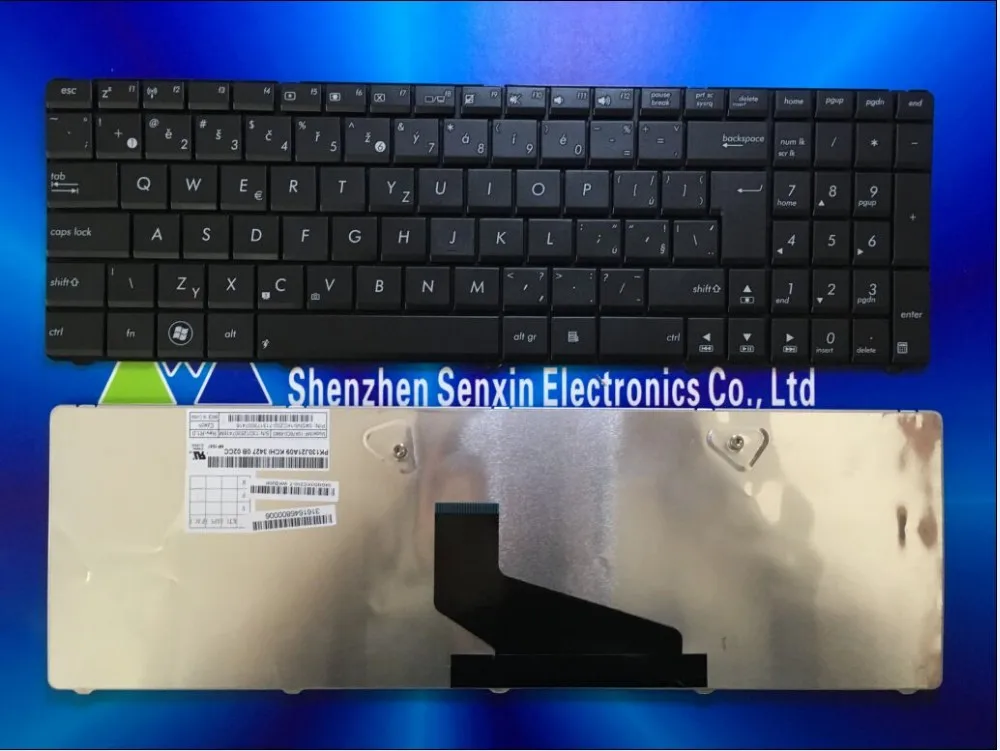 Teclado checo original 100% nuevo para ASUS X53B, X53U, K73T, X73B ...