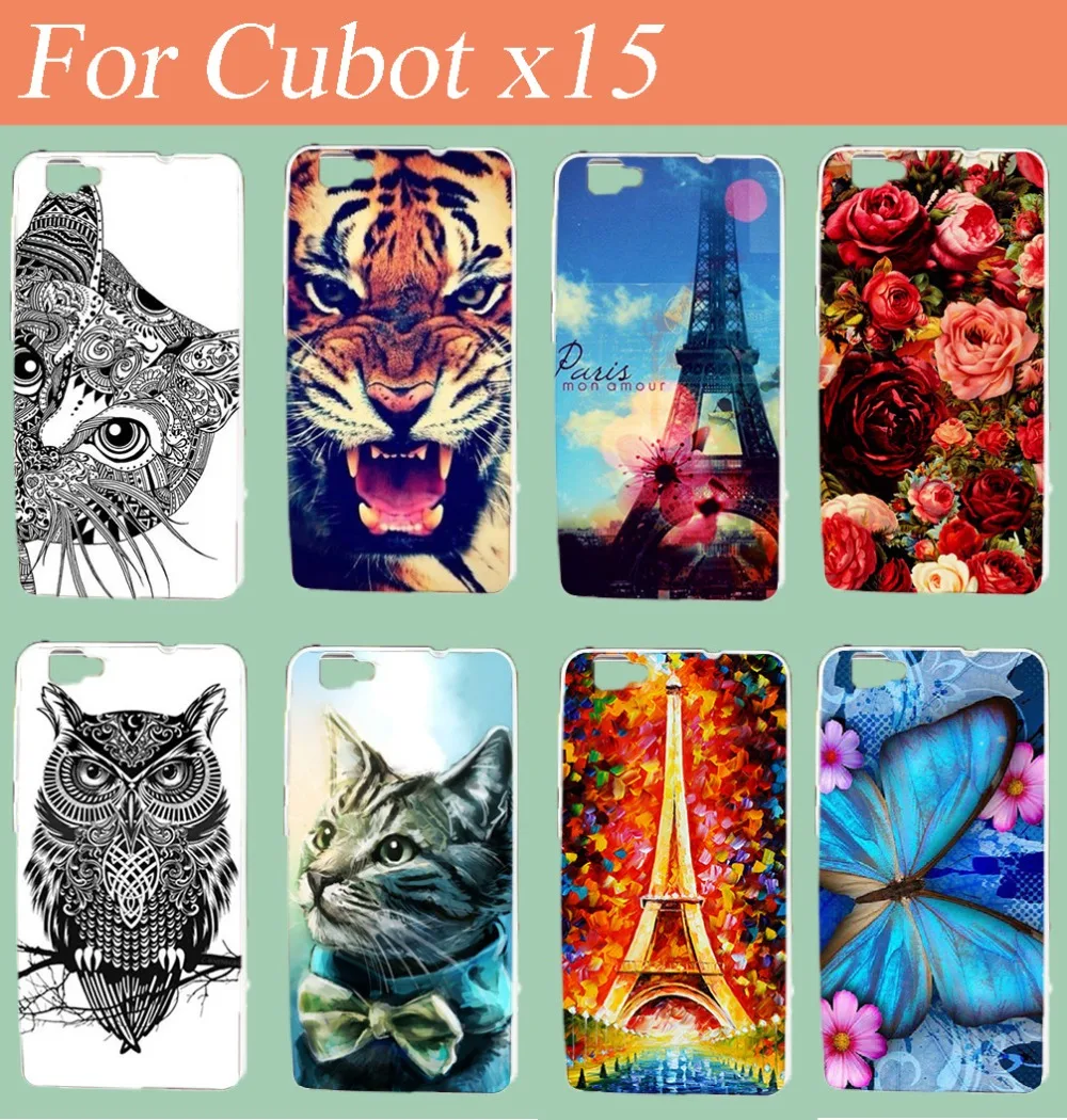 Cute Animal Stand Tower Beauty Flower Type Case For CUBOT X15 x15 ...