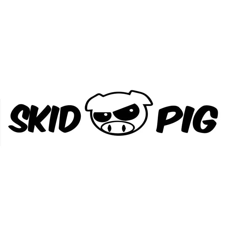20*4.4CM Skid Pig pattern Sticker Decal JDM 4WD Car Truck Reflective ...