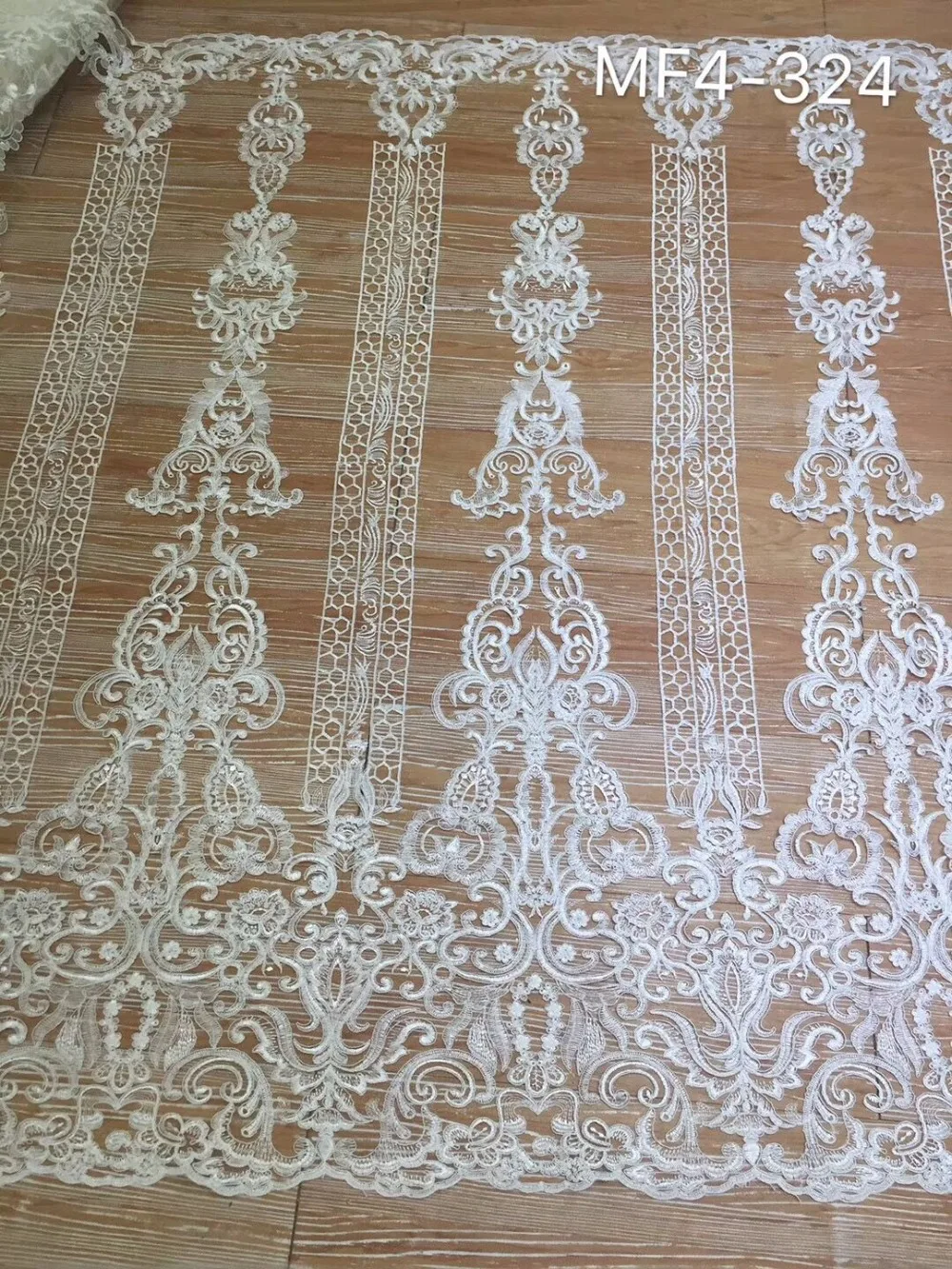 Tela de encaje de Red Africana bordada, materiales de tela de encaje ...