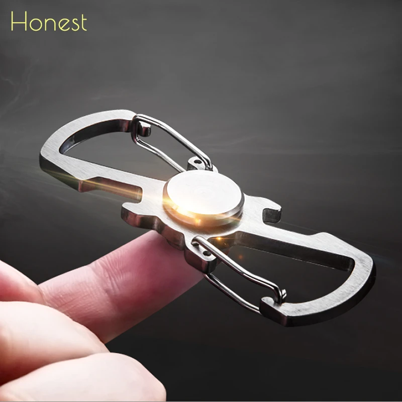 Creative Men Keychain Tool Metal Gyro Car Key Chain Bottle Opener Key ...