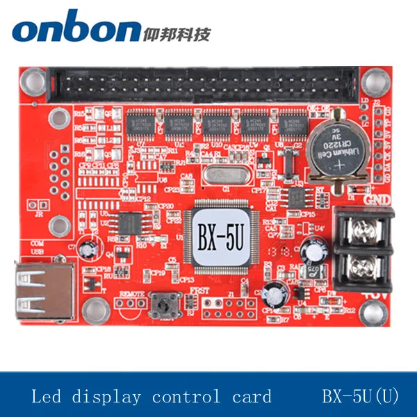 BX BX 5U USB serial port U+S Onbon LED display Controller led module screen control Card Single ...