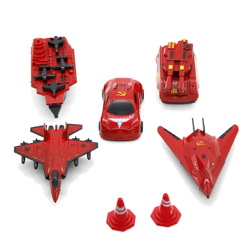 6PCS Command Conquer Red Alert 3 Video Games Toy Car Aircraft Ferry ...
