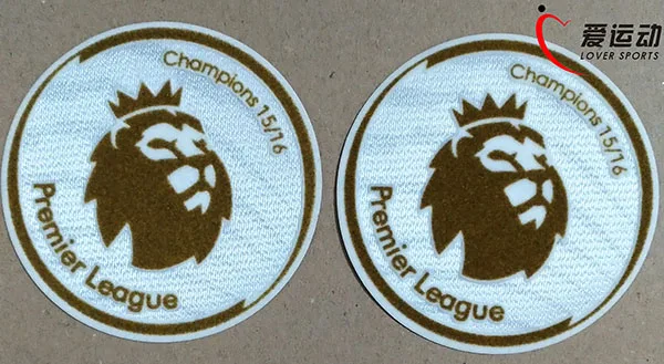NEW EPL champion patch Premier League Golden soccer patch Leicester ...