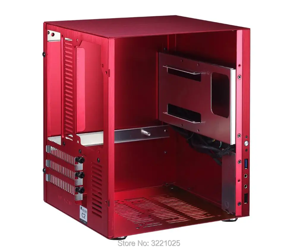 Jonsbo C2 Pink Aluminum Mini Itx Matx Computer Case Usb3.0 Game Small ...