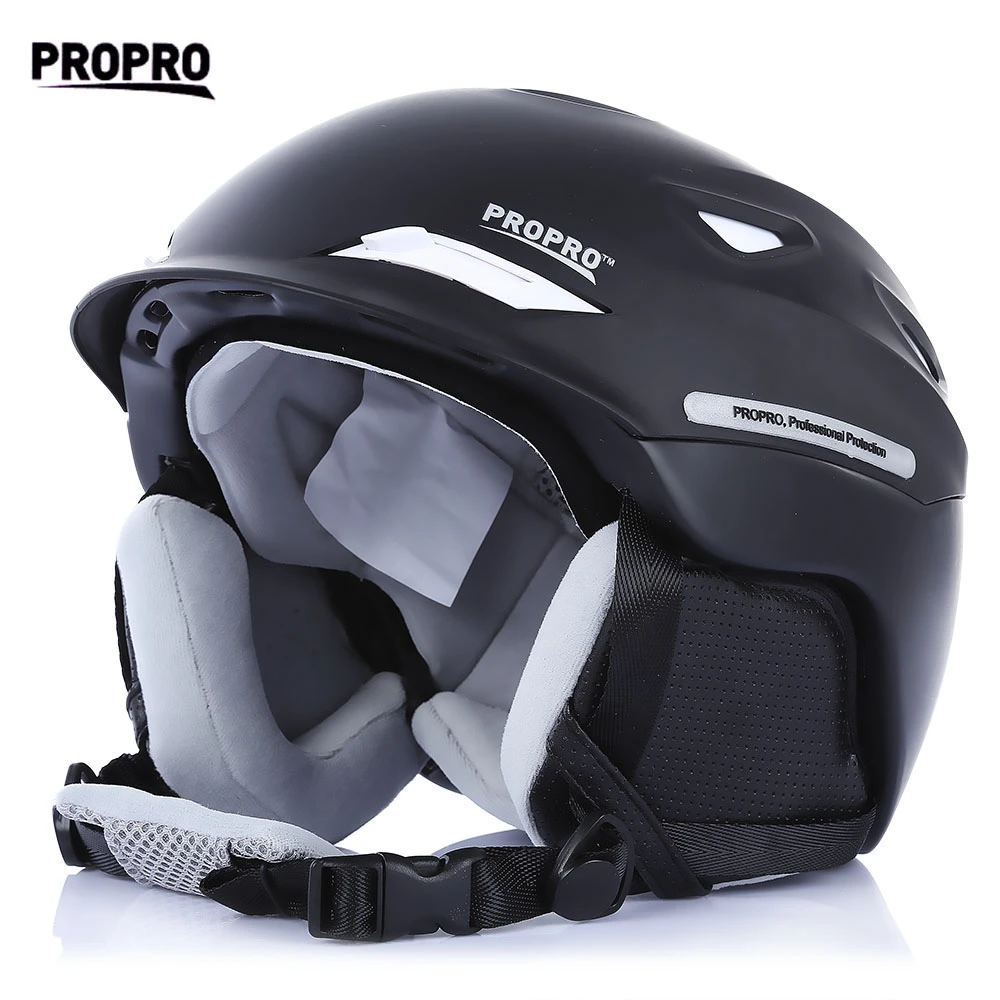 PROPRO one piece High end Ski Helmet Warm Hat Helmet Snow Skiing with ...