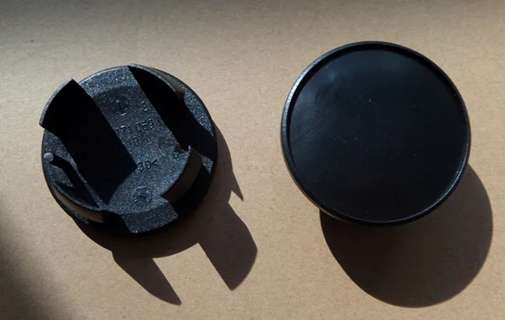 4pieces High Quality Black Color 54mm/55mm Blank Car Wheel Center Cap ...